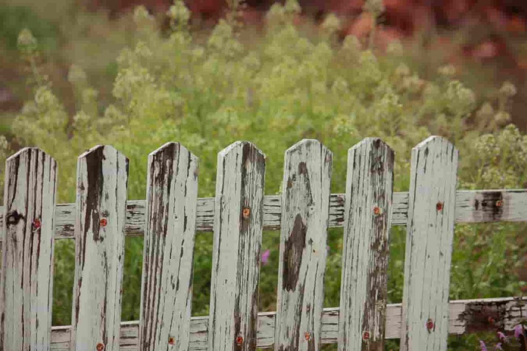 Weathered Wooden Fence - Fencemakers